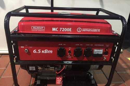 Бензиновый генератор maxcut 7200E, (6500 Вт)