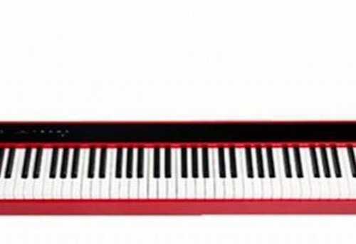 Красное цифровое пианино +Стойка