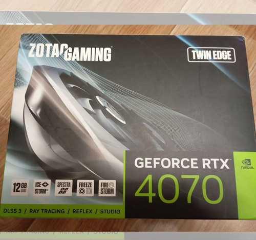 Видеокарта zotac GeForce RTX 4070 Twin Edge