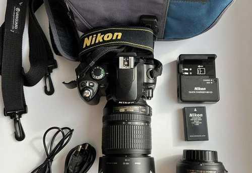 Nikon d40 18-55mm, 18-105mm