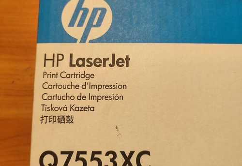Картридж HP LaserJet Q7553XC