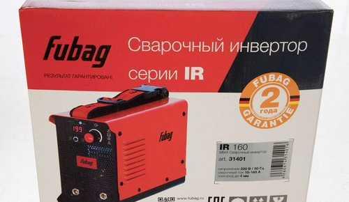 Сварочный инвертор fubag IR 160