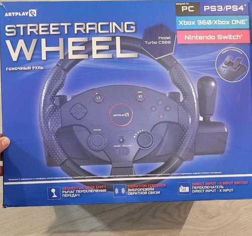 Руль Artplays Street Racing Wheel Turbo C900