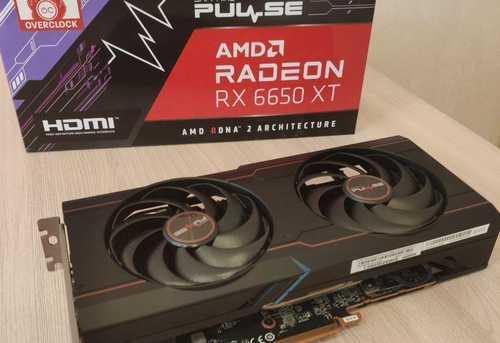 Видеокарта Radeon RX 6650 XT sapphire 8G