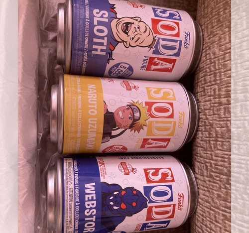 Funko soda наруто фигурки новые