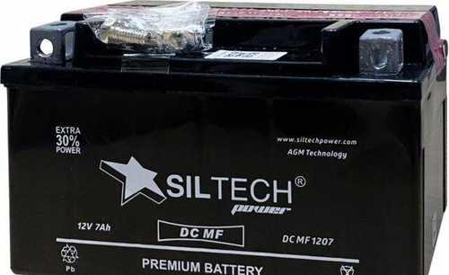 Аккумулятор siltech DC MF1207 (ytx7a-BS) 7 Ач 110