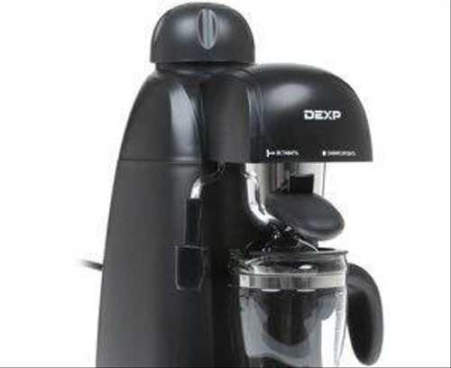 Кофеварка рожковая dexp EM-800 черный