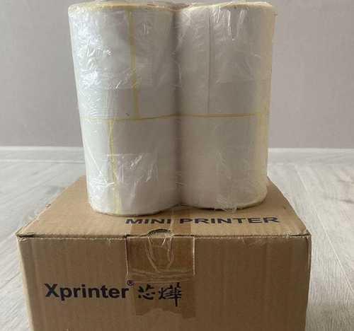 Термопринтер xprinter XP - 365B + термоэтикетки