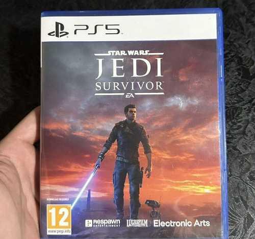 Диск Star Wars Jedi: Survivor Ps5