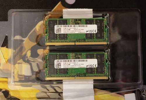 Оперативная память Micron DDR5/2x16gb