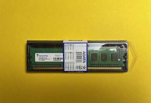 Оперативная память adata DDR3 1600 MHz 4 GB dimm д