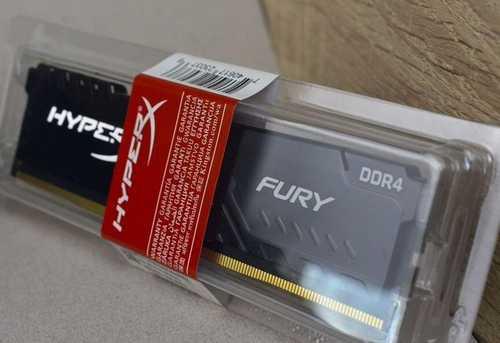 Оперативная память HyperX Fury DDR4 2666 мгц 8GB d
