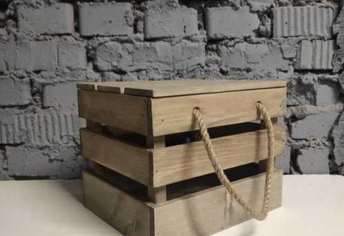 Ящик деревянный, бокс, пенал, органайзер из дерева