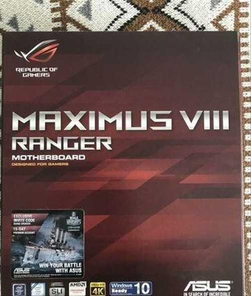 Asus Maximus viii Ranger LGA 1151
