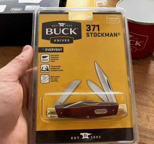 Нож Buck 371 Stockman Оригинал