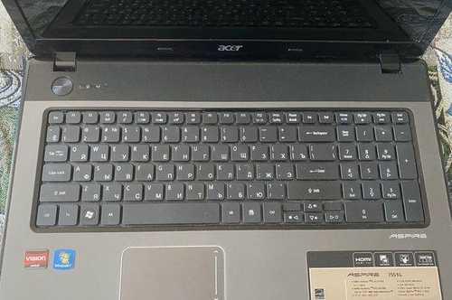 Ноутбук Acer Aspire 7551G на запчасти
