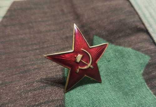 Ранняя эмалированная звезда РККА, копия