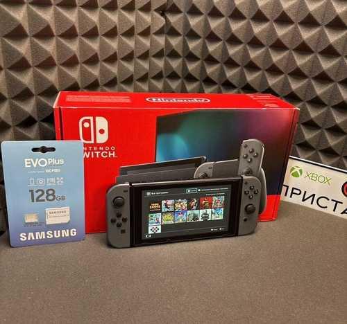 Nintendo switch rew 2 чип   128 гб   12 игр