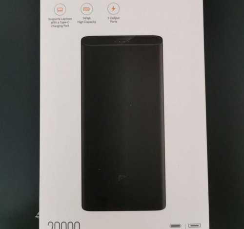 Портативный аккумулятор Xiaomi Mi 50W Power Bank ч