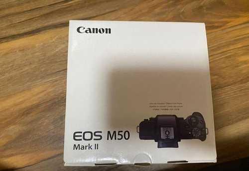 Canon EOS M50 Mark II Body (новый, гарантия)