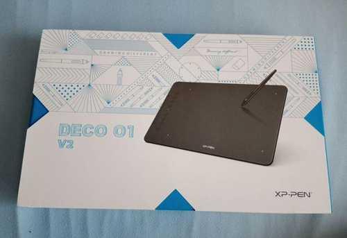 Графический планшет XP-PEN deco 01 V2