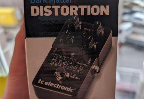 Tc electronic dark matter distortion
