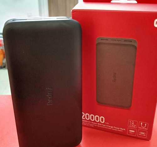 Внешний аккумулятор - Xiaomi Redmi 20000 mAh 18W