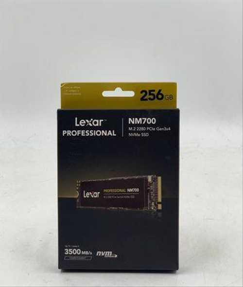 Твердотельный накопитель Lexar NM700 256 гб M.2