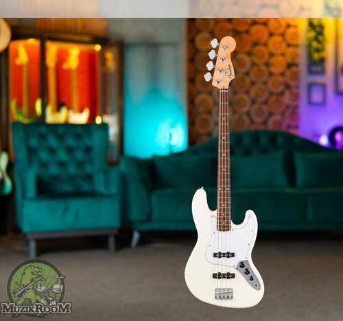 Fender Standard Jazz Bass LRL Olympic White