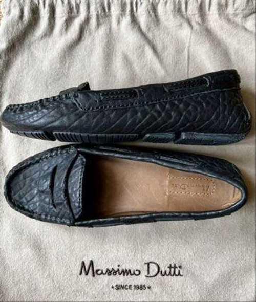 Лоферы massimo dutti 35 новые