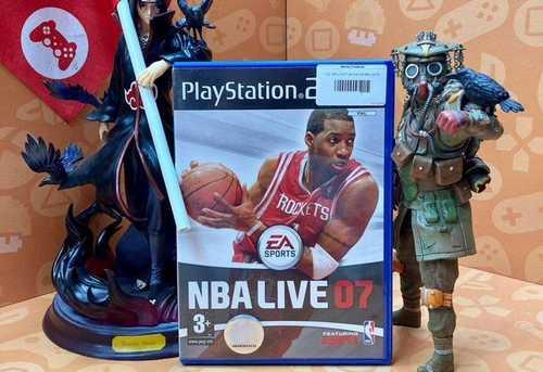 PS2 NBA Live 07 (английская версия) б/у