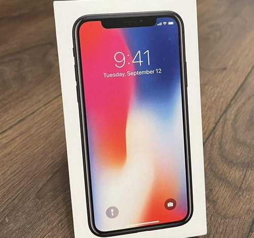 Оригинальная коробка от iPhone X