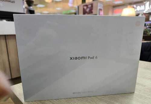 Новый Планшет Xiaomi Pad 6 11" 2023 6/128GB черный
