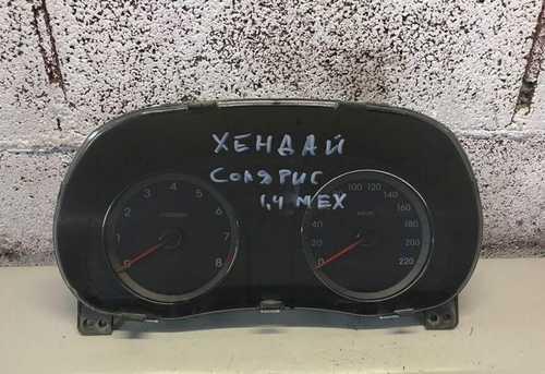 Приборная панель Hyundai Solaris 1.4L