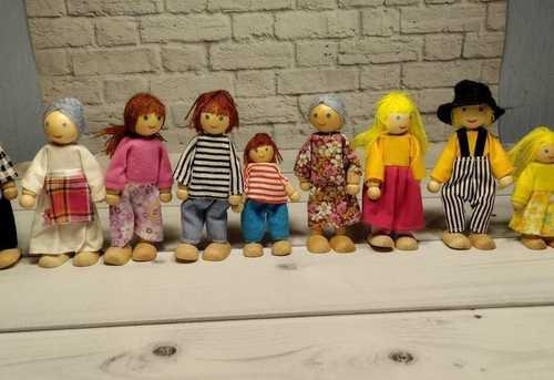 Набор деревянных куколок