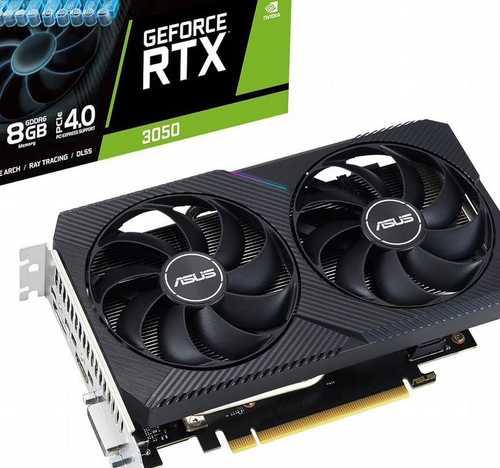 Новая Asus GeForce RTX 3050 Dual OC V2 8Gb