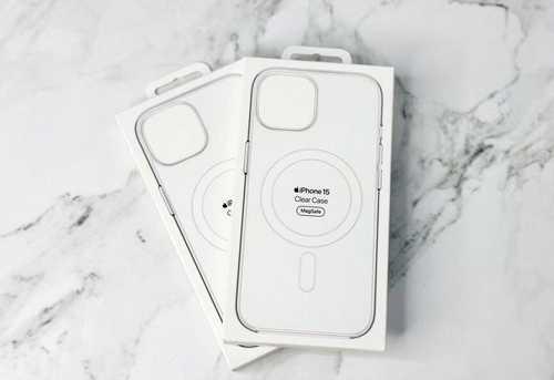 Новый чехол Apple Clear Case iPhone 15