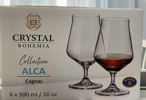 Коньячные бокалы Bohemia crystal 6шт