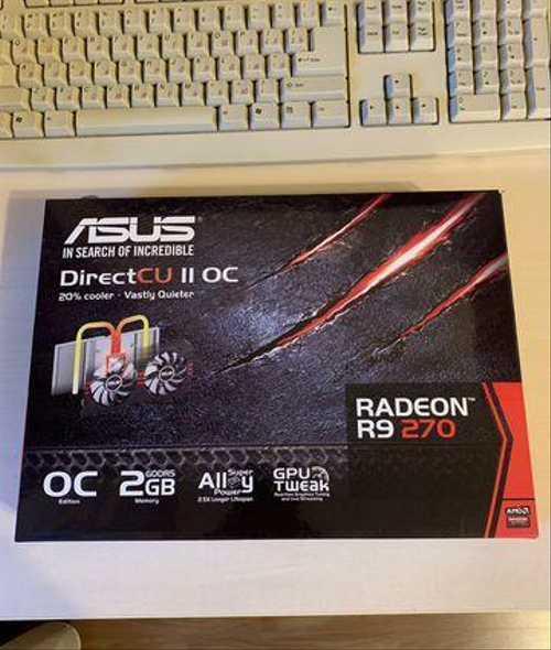 Asus r9 270 directCU II OC