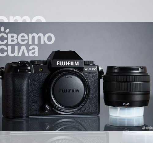 Fujifilm X-S20 kit 15-45mm новый