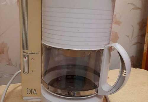 Кофеварка капельная moulinex