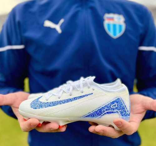 Детские бутсы Nike Mercurial R16 White