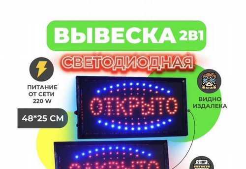 Табличка открыто закрыто новая
