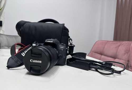Фотоаппарат Canon EOS 77D EF-S 18-135 IS USM