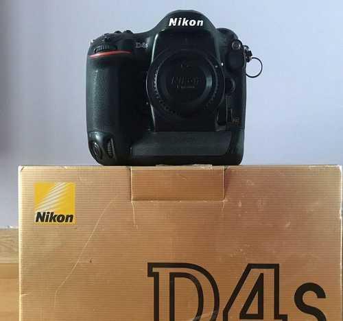 Nikon D4s body (пробег 114500 кадров)