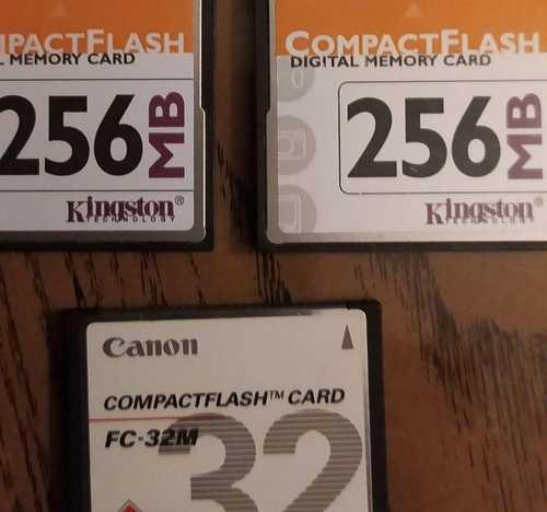 Карты памяти Compact Flash (Kingston)