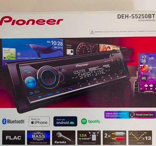 Магнитола Pioneer DEH-S5250BT