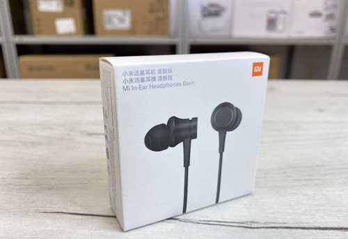 Гарнитура Xiaomi Mi In-Ear Basic, 3,5 мм, черная