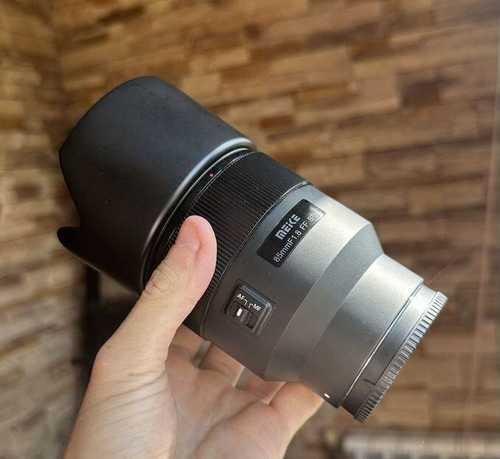 Объектив Sony E 85mm F 1.8 Meike автофокусный