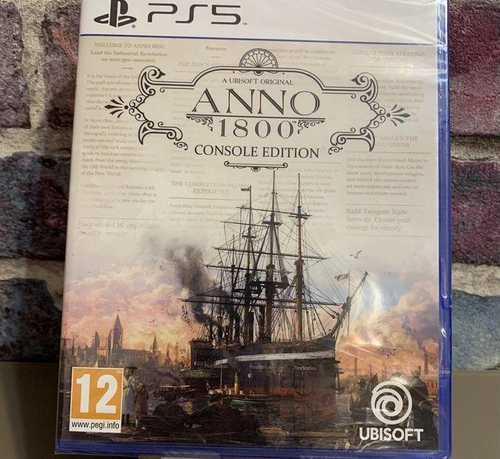 Anno 1800 ps5 новый диск